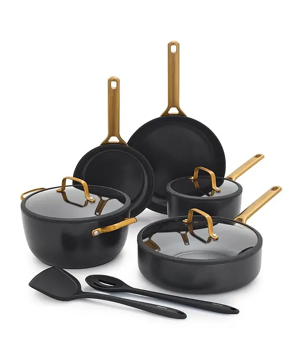GREENPAN Reserve Pro Cookware, Set Of 10 - Black