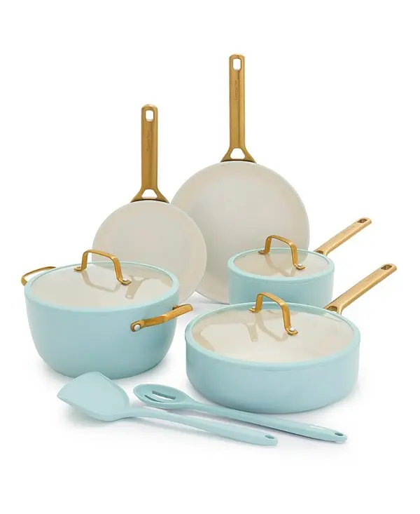 GREENPAN Reserve Pro Cookware, Set Of 10 - Seaside