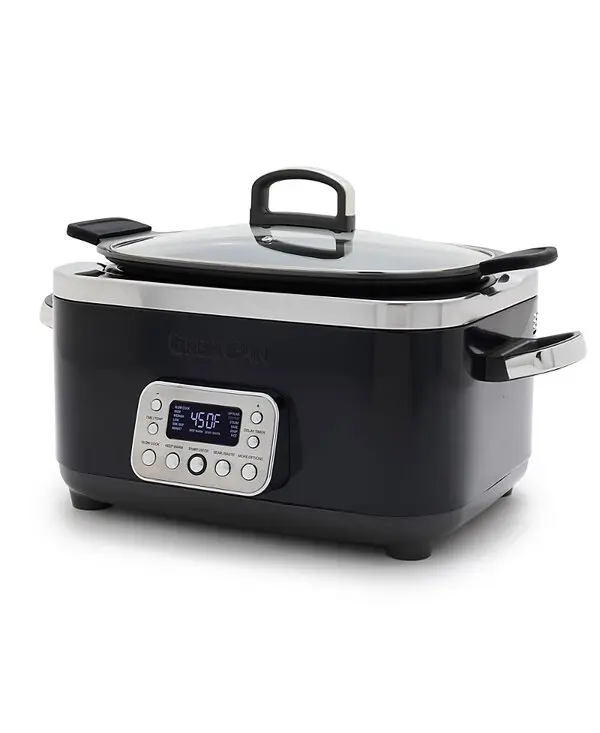 GREENPAN Elite 14-in-1 Slow Cooker, 6qt - Black