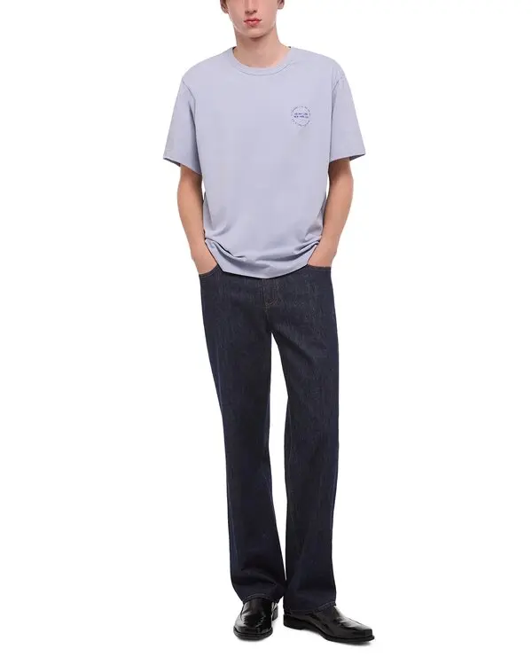 Helmut Lang Stamp Tee - Pacific