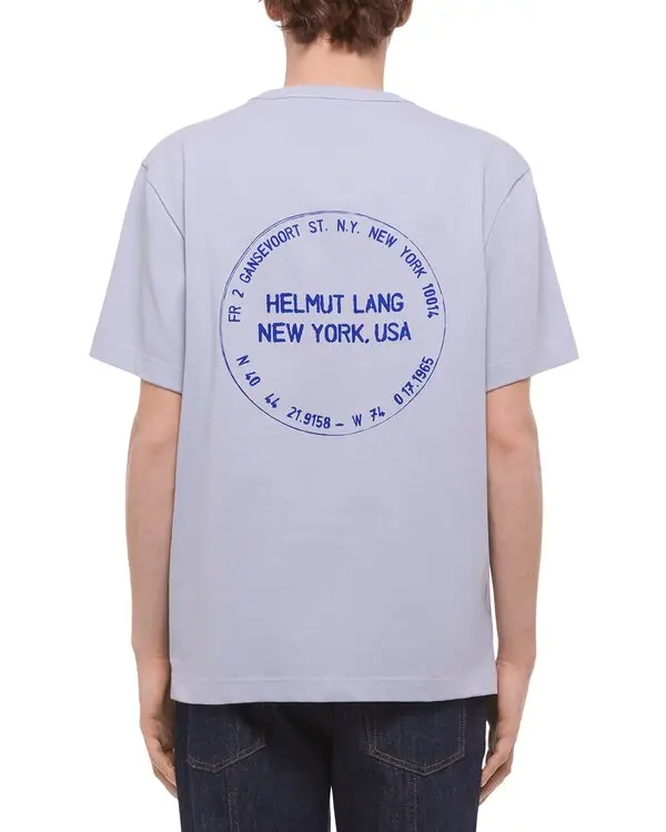 Helmut Lang Stamp Tee - Pacific