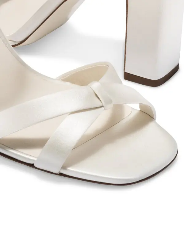 JIMMY CHOO Elsy 85 Sandals - Ivory