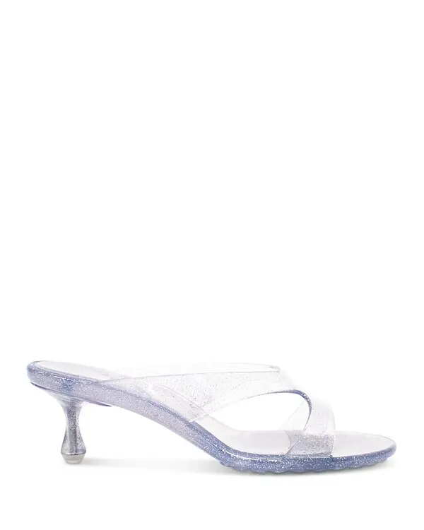 JIMMY CHOO Jelly Drop 50 Sandals - Silver