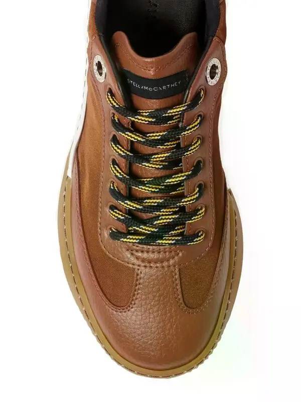 Stella McCartney Loop Panelled Sneakers - Brown