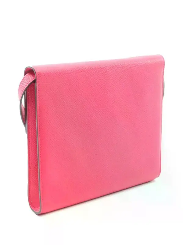 Hermès Epsom Clic 16 Wallet On Strap Crossbody Bag - Pink
