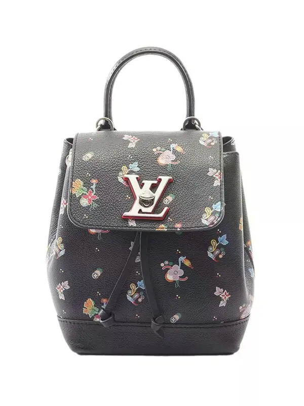 LOUIS VUITTON Taurillon Lockme Backpack