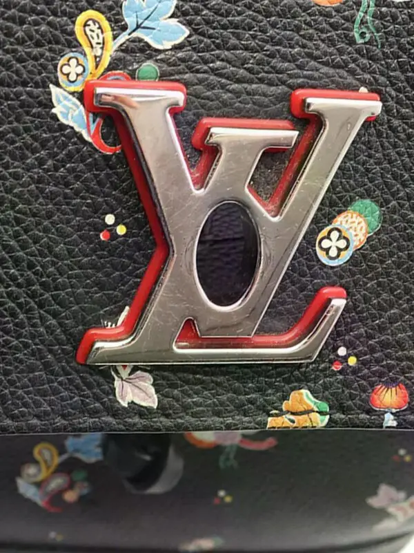 LOUIS VUITTON Taurillon Lockme Backpack