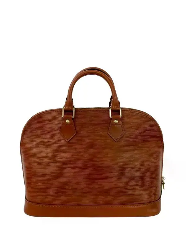 LOUIS VUITTON Epi Alma Pm Handbag - Brown