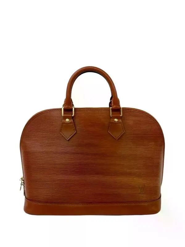 LOUIS VUITTON Epi Alma Pm Handbag - Brown