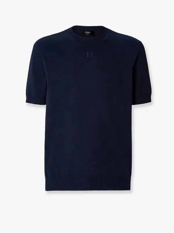Fendi Cotton And Cashmere Sweater