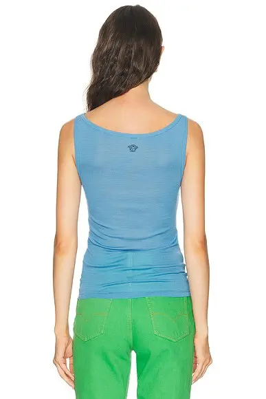 Versace Rib Tank Top
