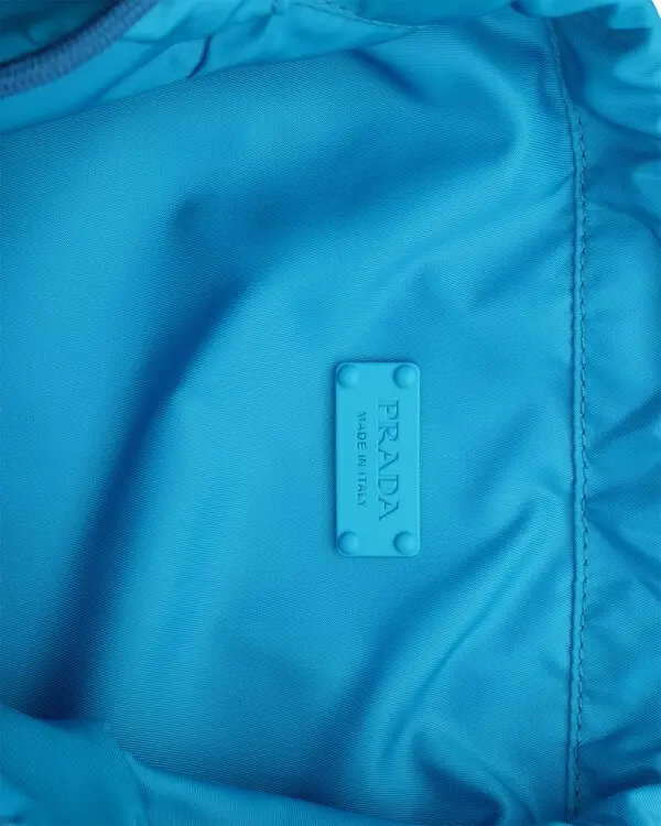 Prada Re-nylon Drawstring Backpack - Light Blue