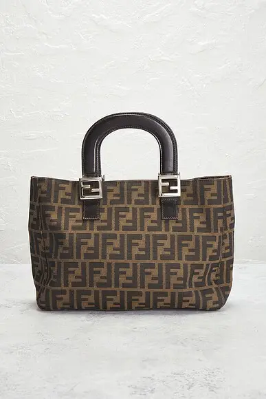 Fendi Zucca Monogram Handheld Bag