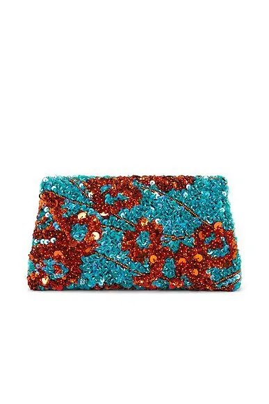 Dries Van Noten Embellished Envelope Bag