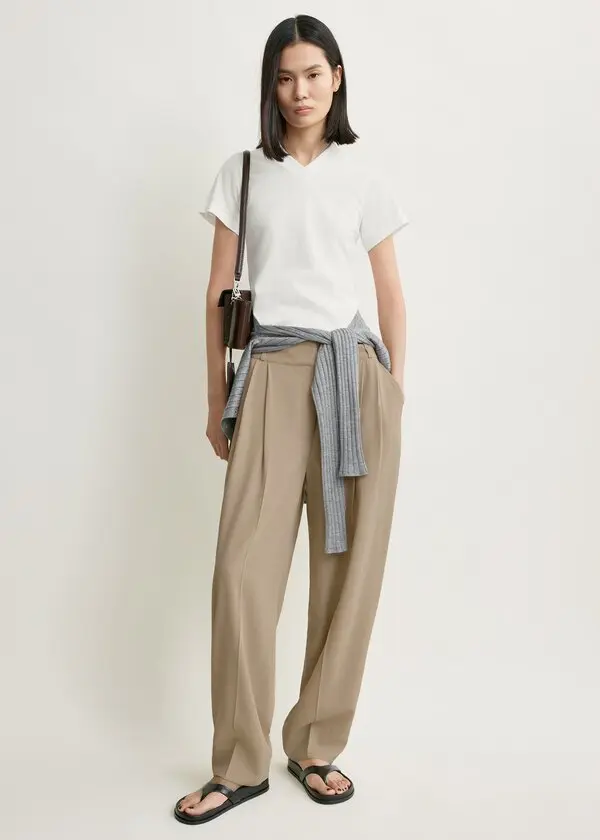 TOTEME Draped Balloon Trousers