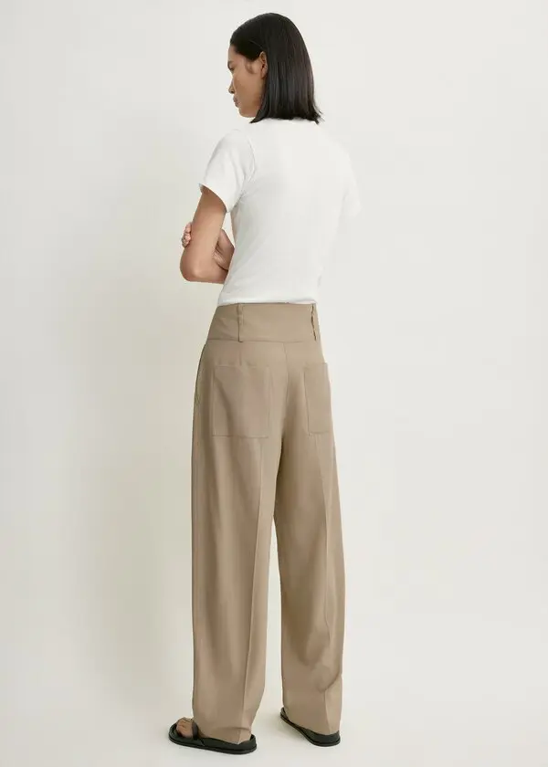 TOTEME Draped Balloon Trousers