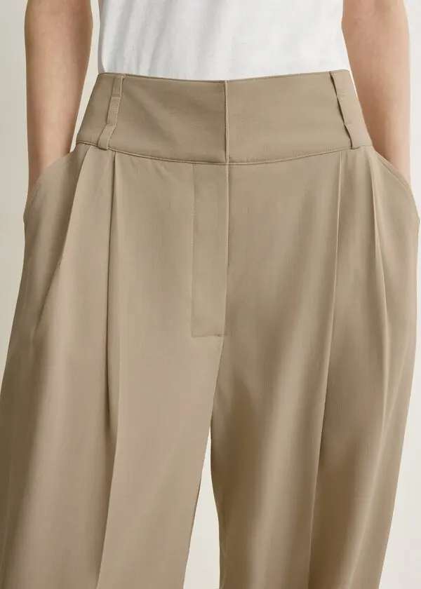 TOTEME Draped Balloon Trousers