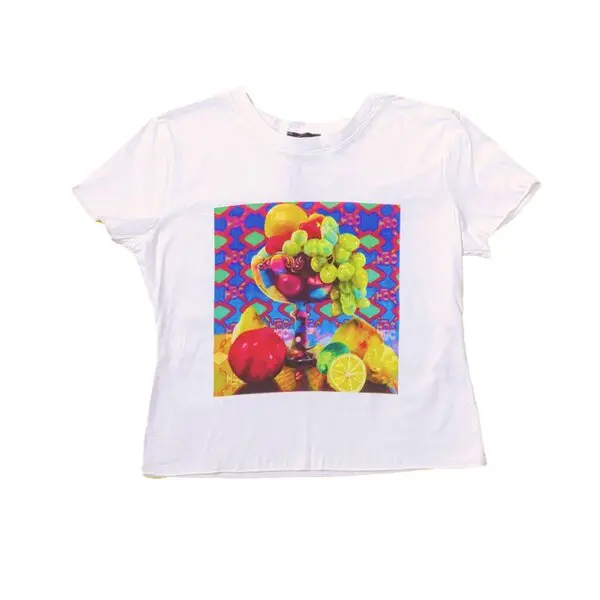 HOUSE OF CASWELL Tatiana Baby Tee - White
