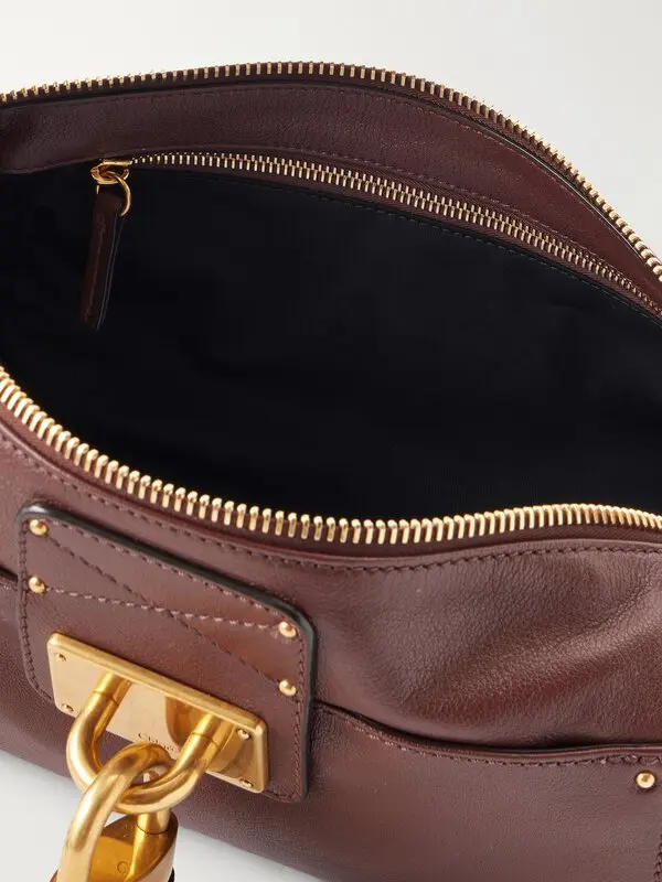 Chloé Paddington Leather Shoulder Bag - Brown