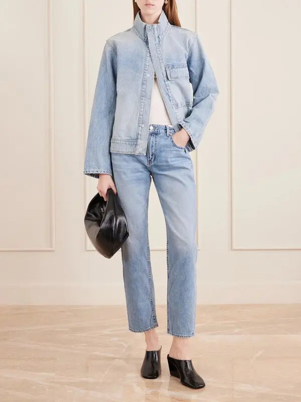 NILI LOTAN Lorimer Straight-leg Jeans