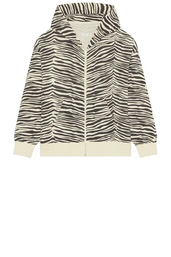 Visvim Jumbo Sb Hoodie F.z. Quagga - Light Yellow