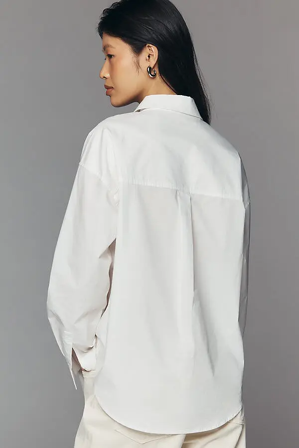 English Factory Embellished Cotton Shirt