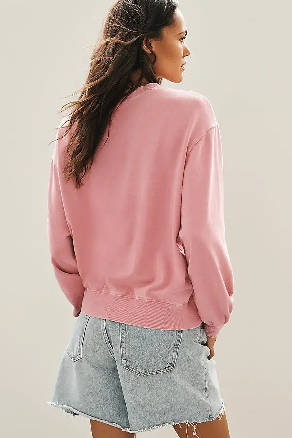 Chaser 100% Cotton Crewneck Sweater