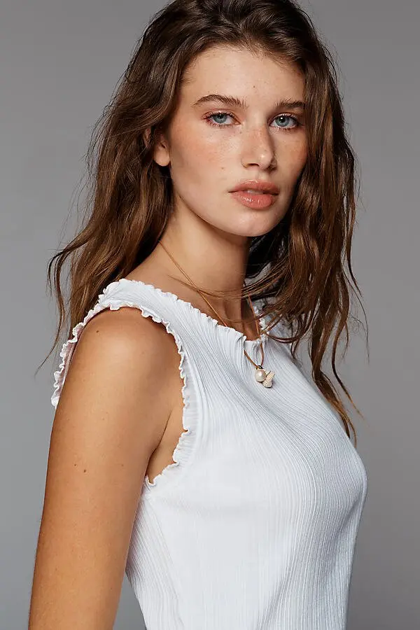 NATION LOS ANGELES Zella Ribbed Tank Top