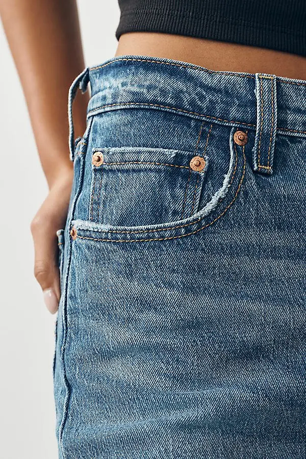 LEVI'S Ribcage High-rise Straight-leg Jeans - Dance Around