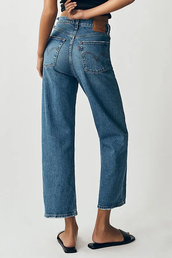 LEVI'S Ribcage High-rise Straight-leg Jeans - Dance Around