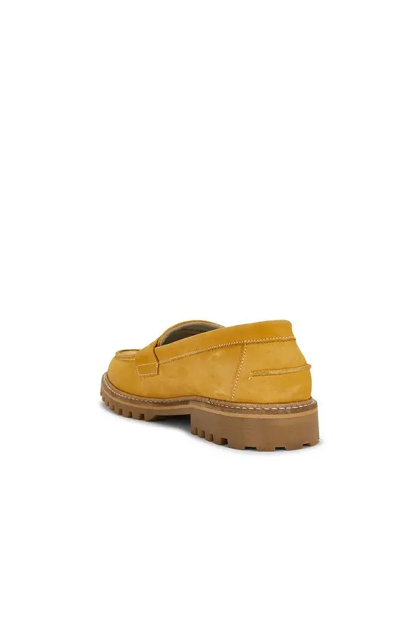 DUKE + DEXTER Wilde Nubuck Lug Loafer