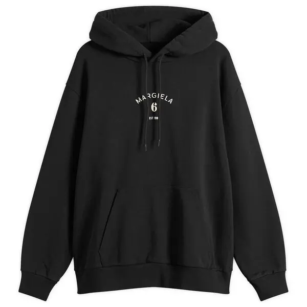 MAISON MARGIELA Printed Cotton Jersey Hoodie