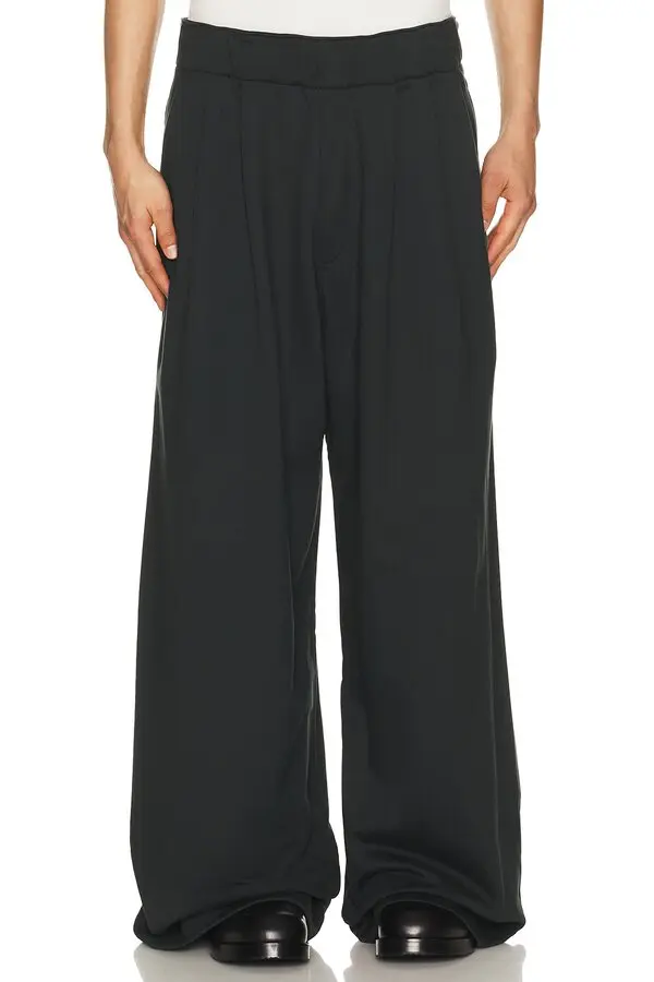 Dries Van Noten Hama Pants In Grey - Anthracite