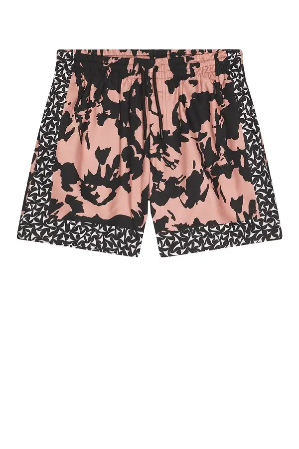 Dries Van Noten Printed Swim Shorts - Old Rose