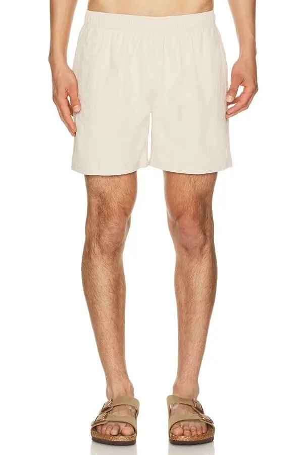 AUTO-REPLY Solid Swim Trunk - Saltstone