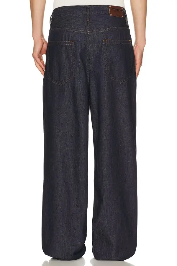 Dries Van Noten Penning Jeans - Indigo