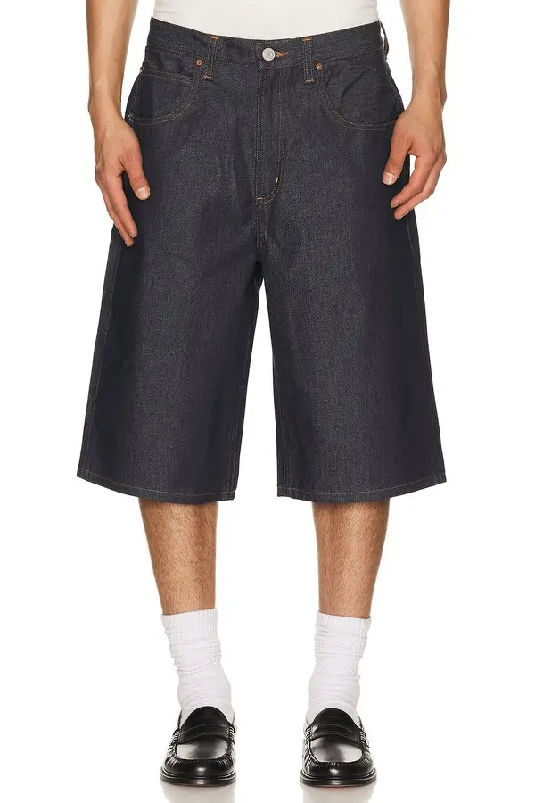 AGOLDE Fusion Skater Short In Undone