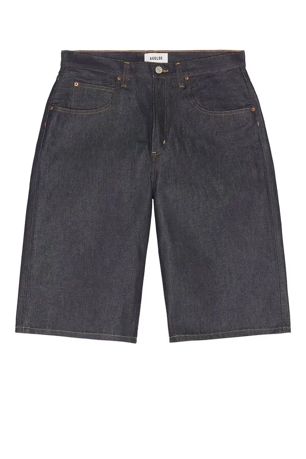 AGOLDE Fusion Skater Short In Undone