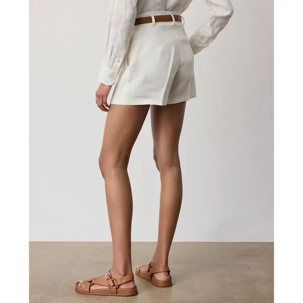 Ralph Lauren Denise Linen High Rise Short