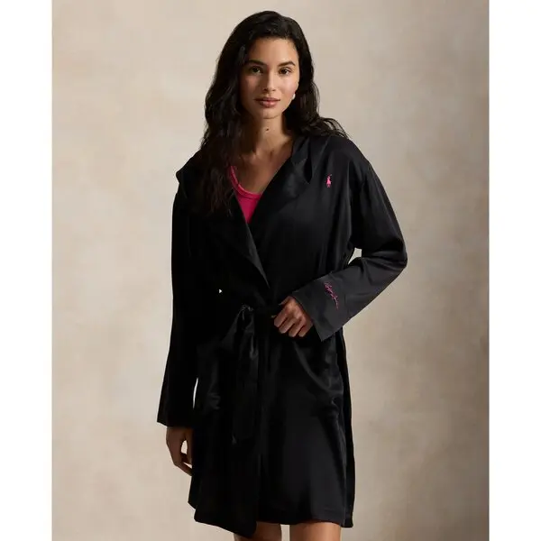 Ralph Lauren Pink Pony Silk Robe