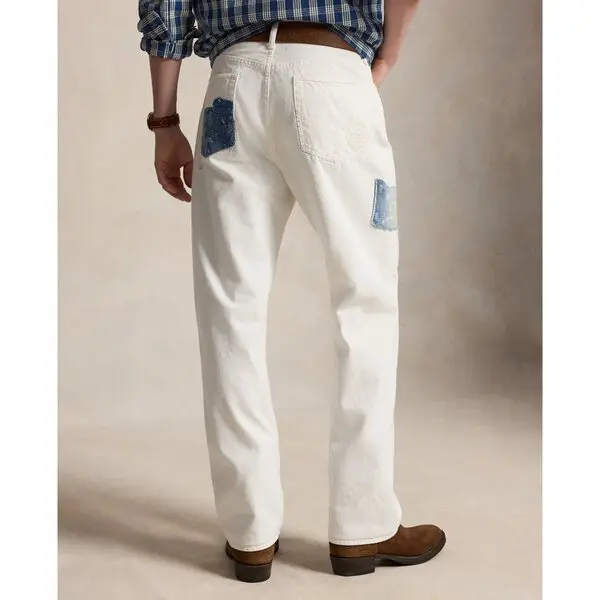 Ralph Lauren Heritage Straight Distressed Jeans
