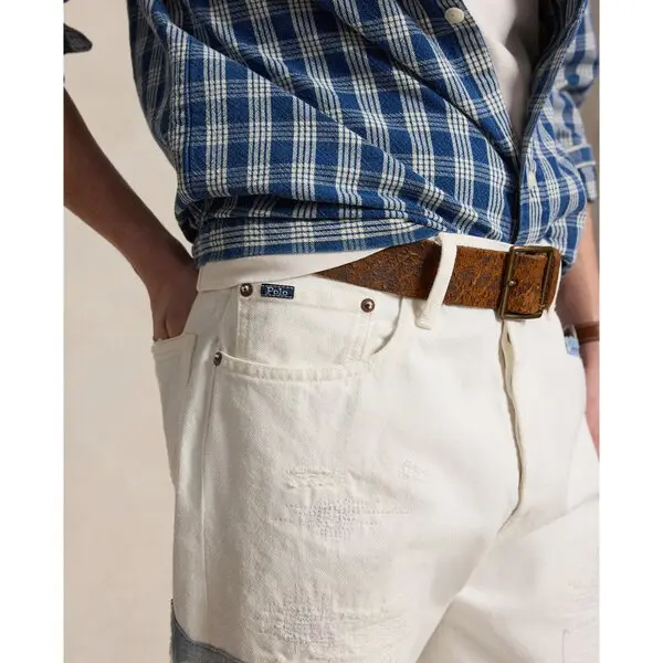 Ralph Lauren Heritage Straight Distressed Jeans