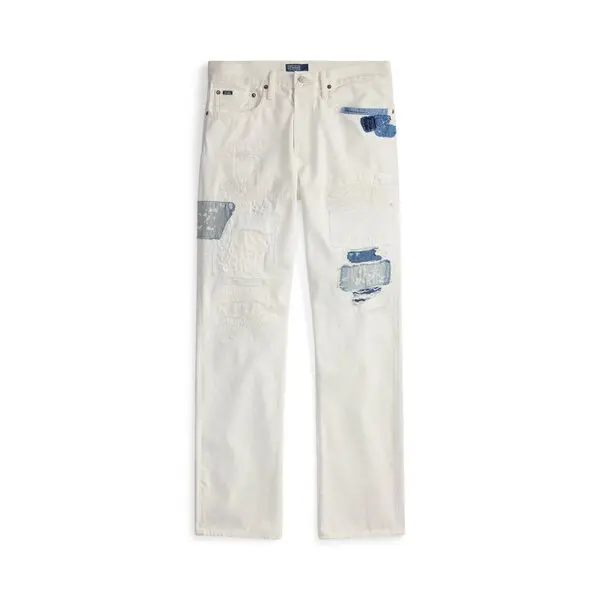 Ralph Lauren Heritage Straight Distressed Jeans
