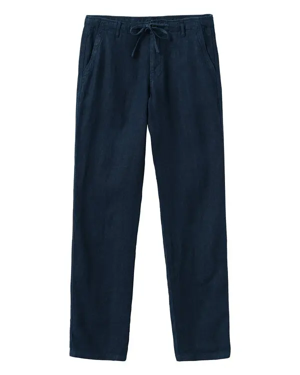 PINK HOUSE Linen Trousers With Drawstring Waist