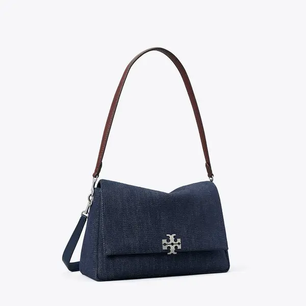 Tory Burch Charlie Shoulder Bag - Midnight