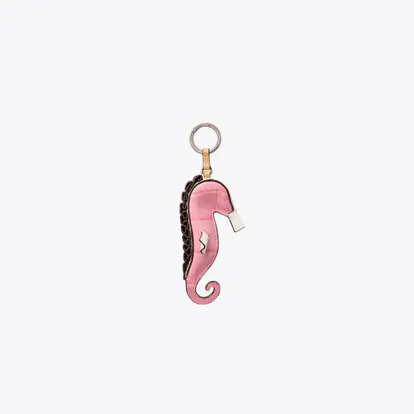 Tory Burch Seahorse Bag Charm - Rose Sunset