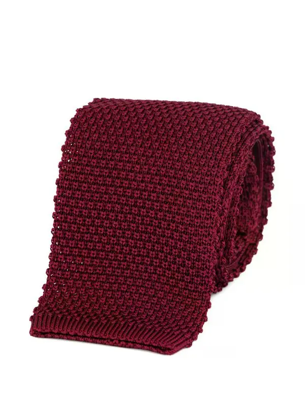 Brunello Cucinelli Knitted Silk Neck Tie