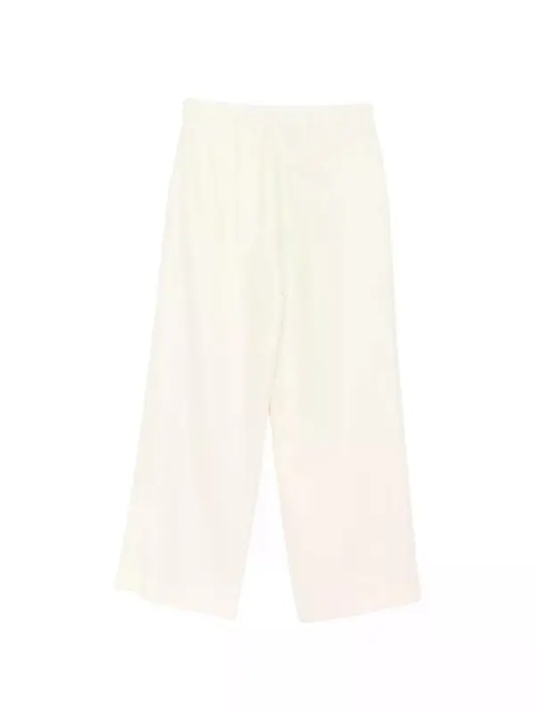 BARBA NAPOLI Elasticated Waist Wide-leg Trousers