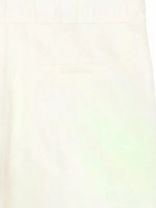 BARBA NAPOLI Elasticated Waist Wide-leg Trousers