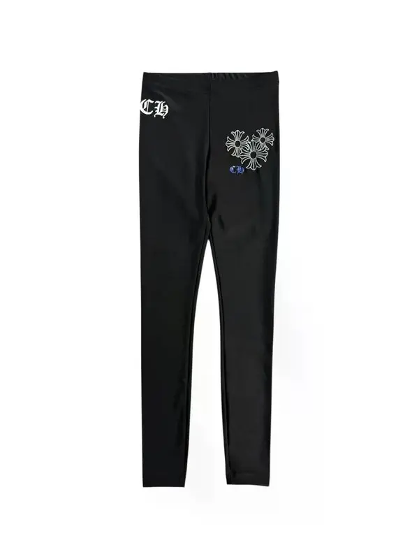 Chrome Hearts Plus Cross Leggings